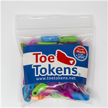 Toe Tokens® | Foot Tokens for Students | Fitness Finders